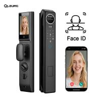 China S959max 3D Face Recognition Tuya Intercom Camera Outdoor Smart Lock Intelligent for sale