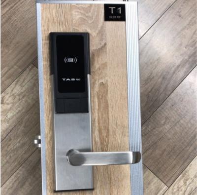China TAS Hotel Card Key System Lock QL-T1 TASRDC Smart Card Door Lock for sale