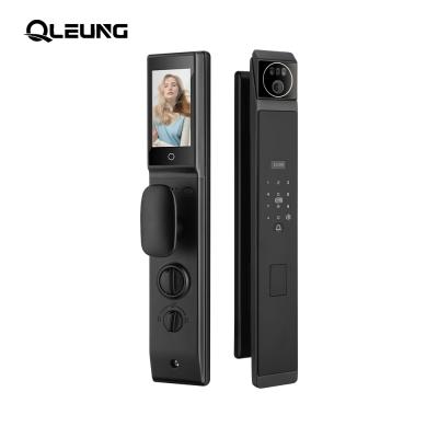 China S940MAX Face ID Lock Smart Door Lock Palmprint Visible Tuya Intercom Keyless Entry Security Factory OEM Wifi Lock for sale
