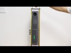 커피 골드 투야 잠금 3D 얼굴 식별 S923MAX 생체학 스마트 잠금