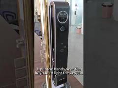 S666 ビデオコール Tuya アプリ リモコン スマートドアロック