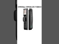 Qleung S958max με Cerradura 3D Face ID Ευφυής Tuya Wifi Βίντεο κλήση αναγνώριση δακτυλικών αποτυπωμάτων κάρτα κλειδί κωδικός έξυπνη κλειδαριά πόρτας