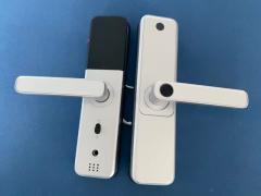 Qleung S802MAX Impressão digital Wifi Tuya App Remote Unlock Card Código Câmera Digital Smart Home Door Lock