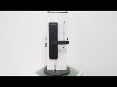 Cerradura inteligente para el hogar Qleung S851, control remoto por aplicación Tuya, desbloqueo por huella dactilar, contraseña, tarjeta y llave