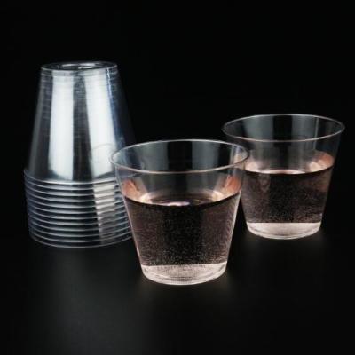 China Round 150ML Disposable PS Plastic Cups with High Durability for Events and Parties for sale