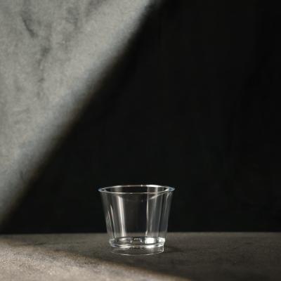 China Durable Clear PS Plastic Cups Ice Cream Cup Transparent Plastic Cake Cup for sale