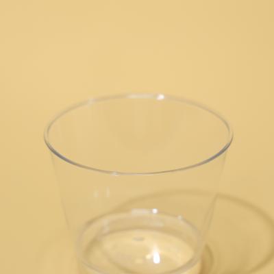 China Durable Clear PS Plastic Cups Ice Cream Cup Transparent Plastic Cake Cup for sale