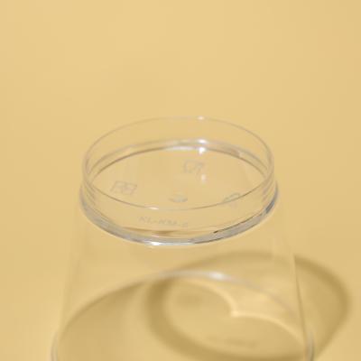 China Durable Clear PS Plastic Cups Ice Cream Cup Transparent Plastic Cake Cup for sale