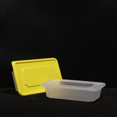 China Disposable PP Lunch Box Leak Proof Sandwich Packaging Box In Customized Color for sale
