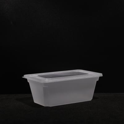 中国 積み立てられるプラスチック製PPランチボックス 熱冷の食材のための使い捨てのランチボックス 販売のため