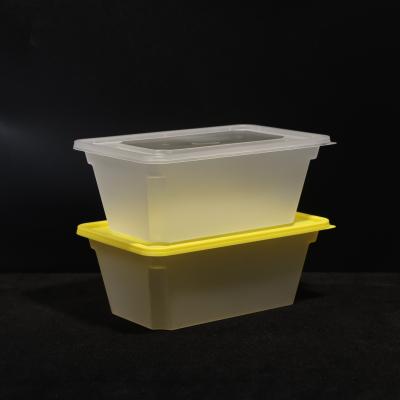 中国 積み立てられるプラスチック製PPランチボックス 熱冷の食材のための使い捨てのランチボックス 販売のため