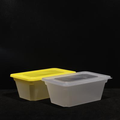 Cina Scatole di imballaggio alimentare a prova di perdite personalizzate per alimenti caldi/freddi con coperchio in vendita