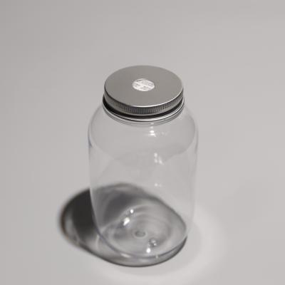Cina Colorato su misura Bottiglie di plastica PET senza BPA rotonde a forma di U con vite sul coperchio in vendita
