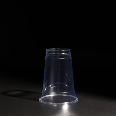 중국 PET 플라스틱 컵 14oz 친환경 재사용 가능한 BPA 무료 판매용