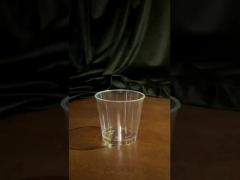一回使用可能なPS透明プラスチックカップ 屋外用ジュースカップ