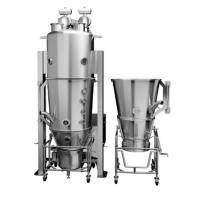 China FL Salt Fluid Bed Granulator for Herb Granules 0.8-8mm Columnar Pellets for sale