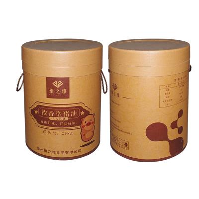 Cina Timbri rotondi da 41 cm in fibra sfusa 50 cm in cartone in vendita