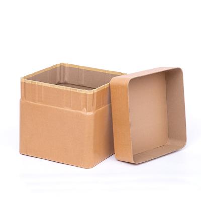 Chine Papier Kraft 280g Tambour de fibres carrées pour l'étanchéité 10 gallons Tambour de fibres pour les additifs à vendre