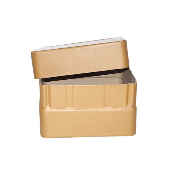 Quality Versatile 6 Gallon Square Fiber Drum Secure Fibre Storage Drums For Chemical for sale