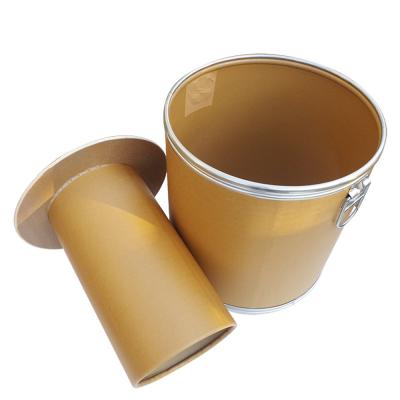 Quality 280g Kraft Paper Core Welding Wire Drum Custom Fiber Drum With Lid for sale