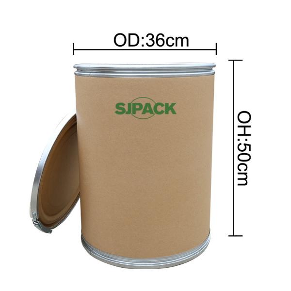 Quality Sustainable 12gal Fiber Drums – Protect Your Products & Planet With Paper-Based for sale