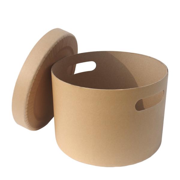 Quality Customized Fiber Drum For CPE Glue – 283mm Inner Diameter With Easy-Release for sale