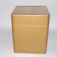 Quality 21 Gallon 80Litres Square Fiber Drum Strong Sealing Fiber Paper Drum For Chemical Powder for sale