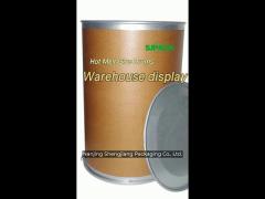 571.5 mm De la colle à fonder à chaud Des seaux de carton Des fûts de papier en fibre Pour la longévité