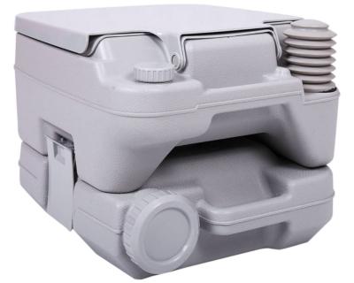 China 20L portable toilet rv toilet outdoor camper portable travel toilet for camping travelling hiking for sale