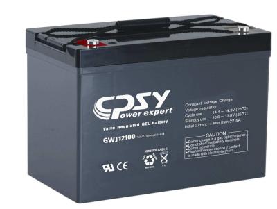 Cina Sistema acido al piombo di energia solare della batteria 12V/100Ah di AGM della batteria di VRLA in vendita