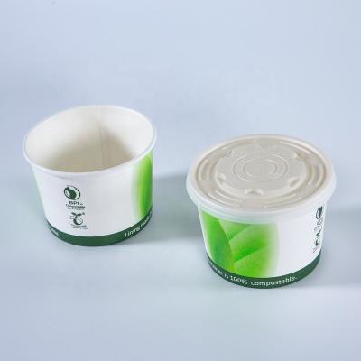 Cina Logo essenziale del ristorante Sopa carta stampata con coperchio Materiale ecologico in vendita