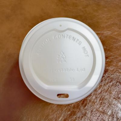 China 62mm/73mm/80mm/90mm/115mm Design colorido Cobertura de papel biodegradável CPLA para xícara de café à venda