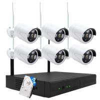 Quality 3MP Wireless Security Camera System – 6 Wi-Fi Bullet Cams + 10CH NVR, 15m IR for sale