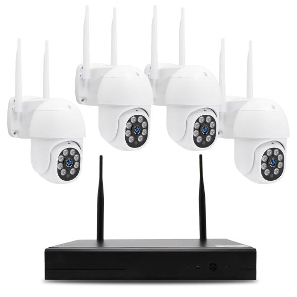 Quality QZ2051AP 5MP PTZ Dome Security Camera, 355° Pan-Tilt, Night Vision, Two-Way Audio, Motion Tracking, IP66 Waterproof, Wireless Indoor/Outdoor Baby Monitor & Home Security Camera for sale