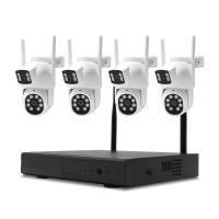 Quality 3MP+3MP Dual-Lens PTZ Dome Camera System - 4PCS, 360° Smart Detection, Night for sale