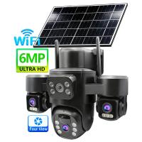 Quality 7.5W Solar Dome Camera, Built-in 8000mAh Battery, Full Wireless WiFi, Two-Way for sale