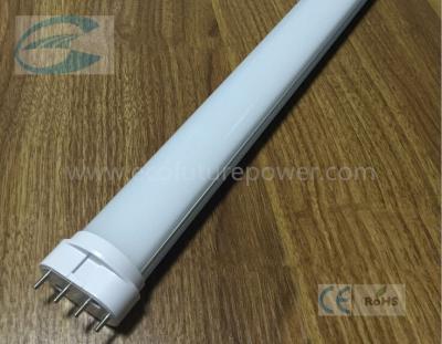 China 2016  Isolated LED 2G11 tube 4 pins replacement lamp frosted cover bridgelux chip 130 Lumen for sale