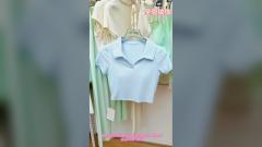 POLO short-sleeved shirt with a collar offers you a unique summer style