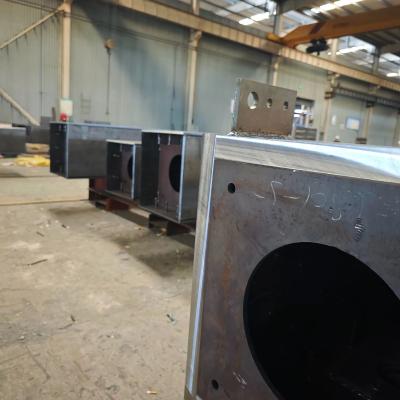 China Heavy Gauge Carbon Steel Box Columns Welded, Blast Resistant Steel for Industrial Safety Structure Frames for sale