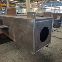 China Custom Welded Rectangular Steel Box Columns, Precisely Machined Steel for Observation Tower Structures for sale