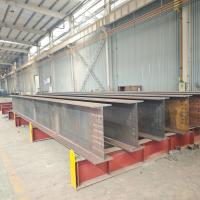 China Large Span Welded H-Beam, Fabricated Structural H Section Beam for Workshop Construction for sale