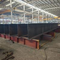 China Large Span Welded H-Beam, Fabricated Structural H Section Beam for Workshop Construction for sale