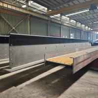 China Large Span Welded H-Beam, Fabricated Structural H Section Beam for Workshop Construction for sale