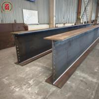 China Customizable Shot Blasting Anti-Rust Paint Welded H Section Beam for sale