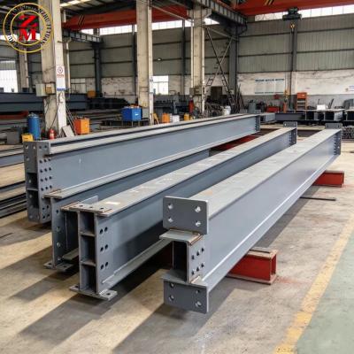 China Heavy Duty Steel Crane Beam, Welded Crane Girder for Factory Overhead Lifting for sale
