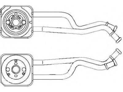 China 036117021G Refrigerador de aceite para partes del motor en venta