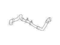 China 2575012800 Engine Parts Cooling Water Pipe for sale