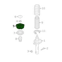 China 1EA412331B Shock Mount / Strut Mount for sale