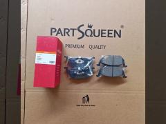 X6 E71 BMW Front Brake Pads 34116778048 Rust Prevention Rustproof