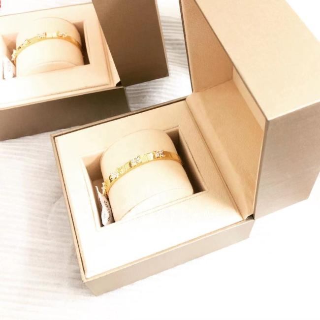 Specialty paper bracelet box cusotmzied your logo